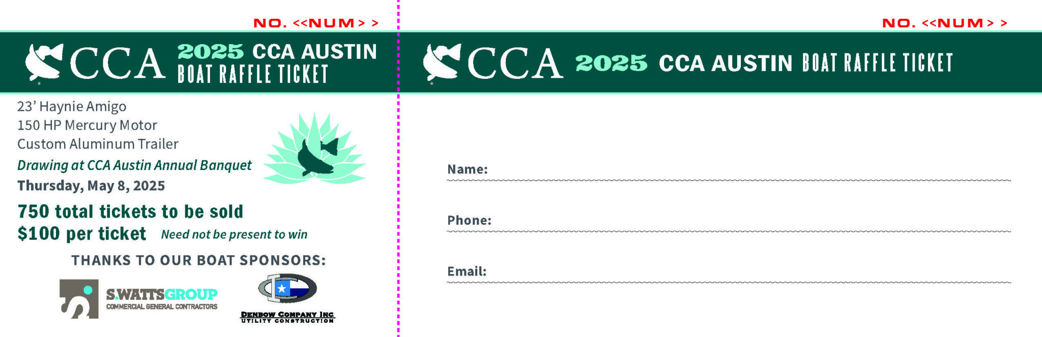 2025 CCA Austin Boat Raffle - CCA Texas